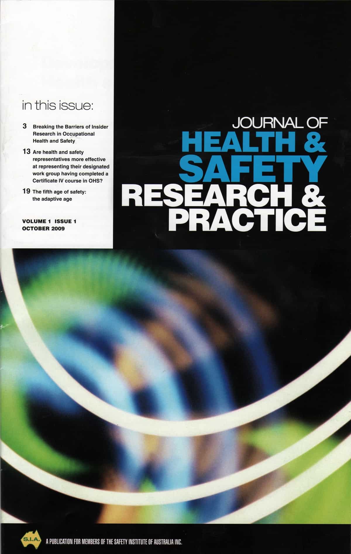 New Australian academic OHS journal – SafetyAtWorkBlog