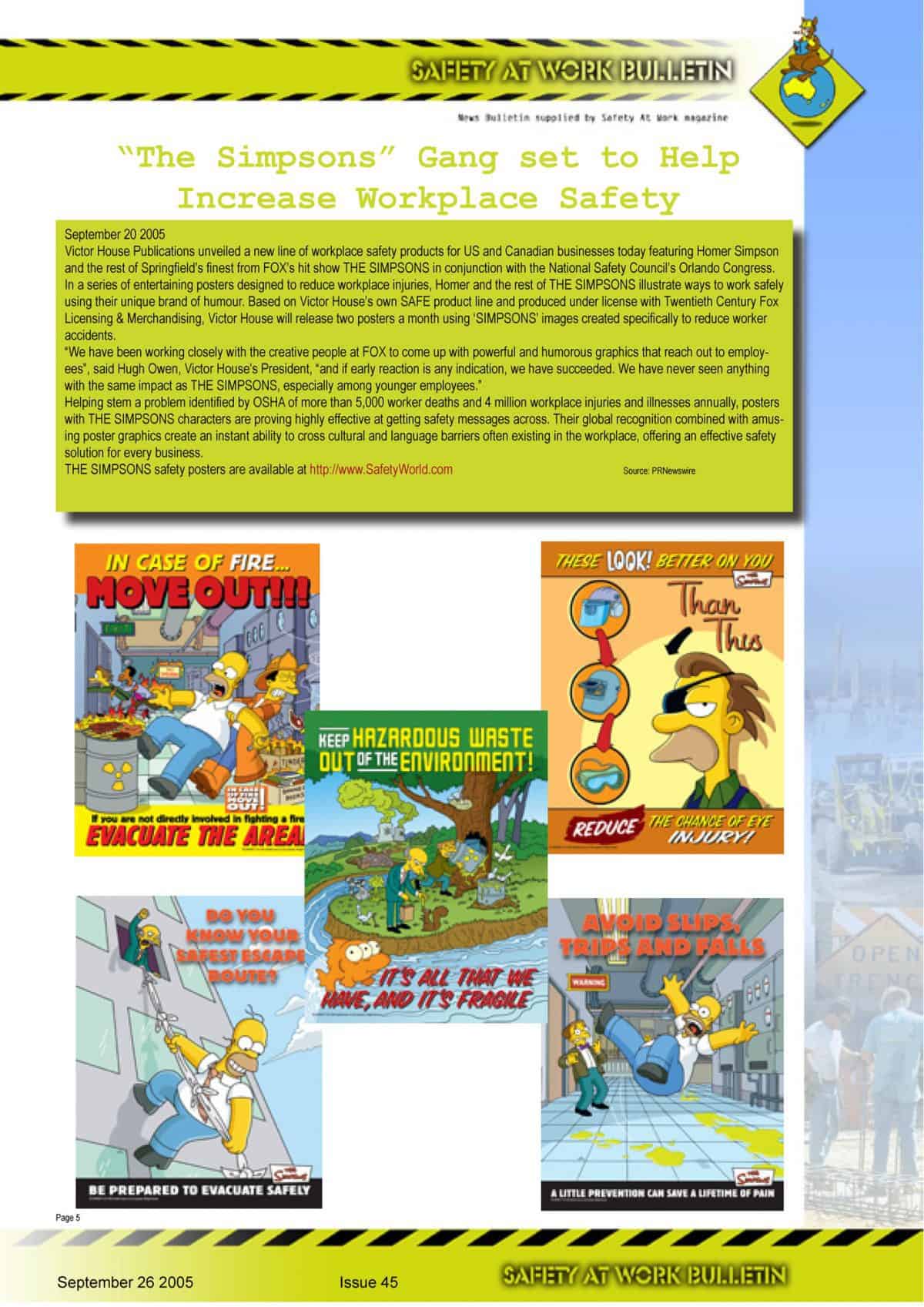 Simpsons safety reaches Australia after 5 years and at twice the price ...