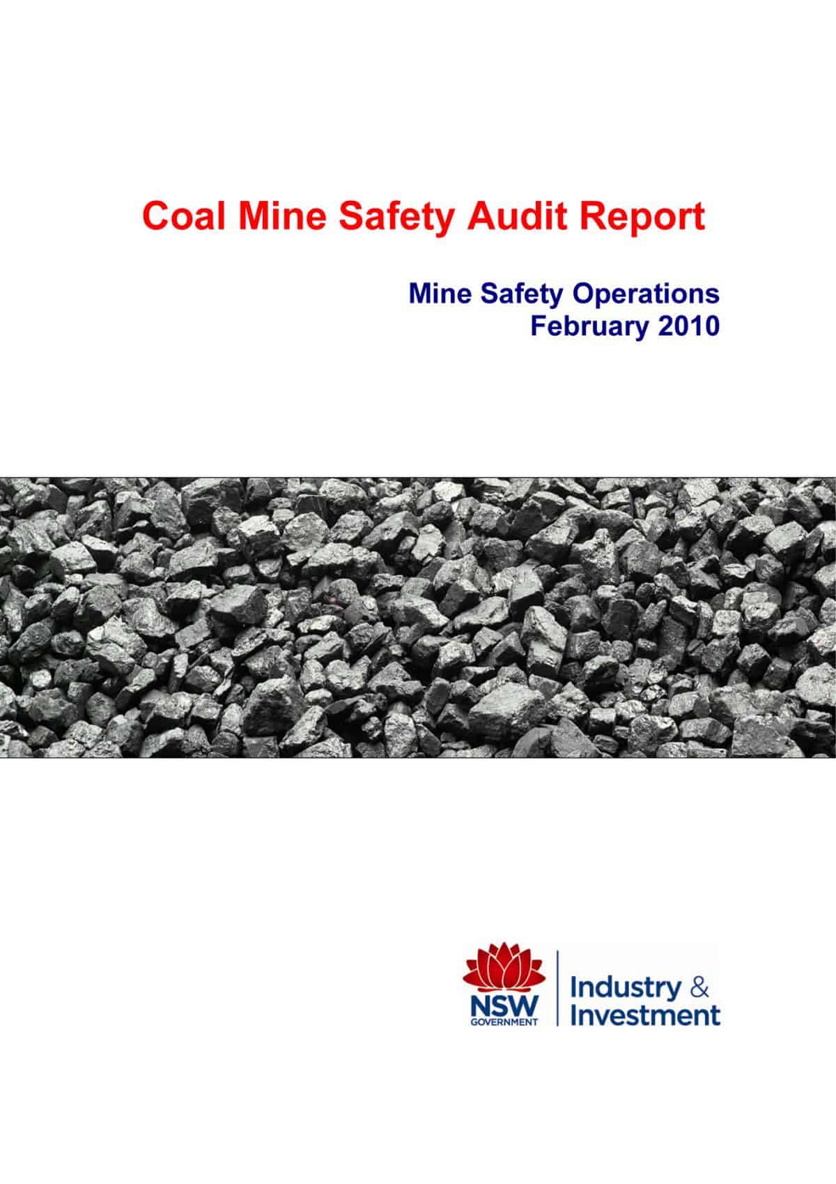 Mining Minister’s safety claims challenged – SafetyAtWorkBlog