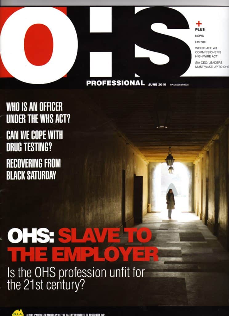 OHS Professional magazine is a mish-mash – SafetyAtWorkBlog