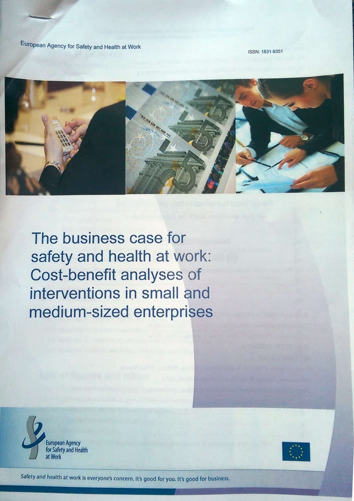 EU-OSHA releases a business case for safety and health at work ...