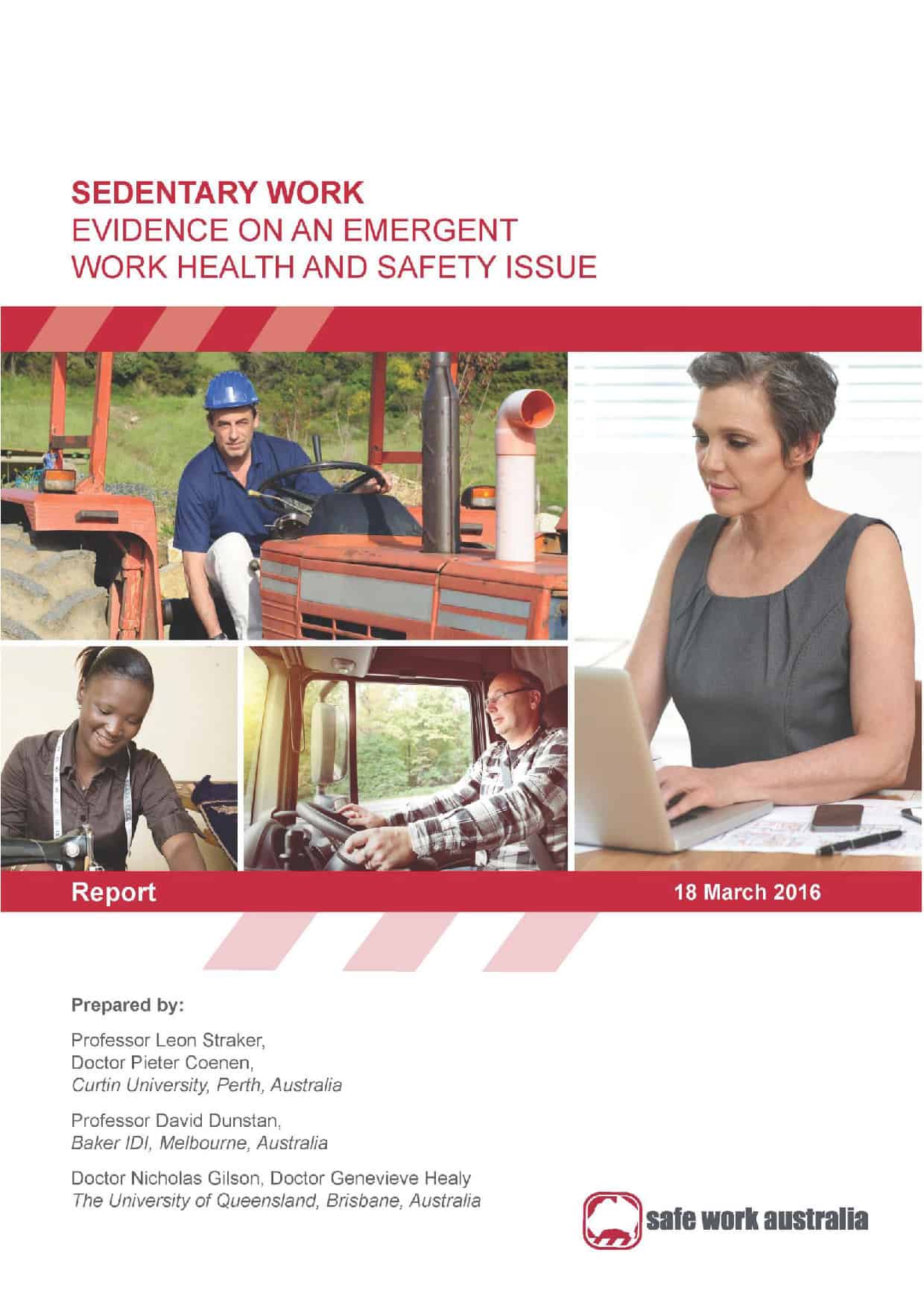 Sedentary work risks – two new research reports – SafetyAtWorkBlog