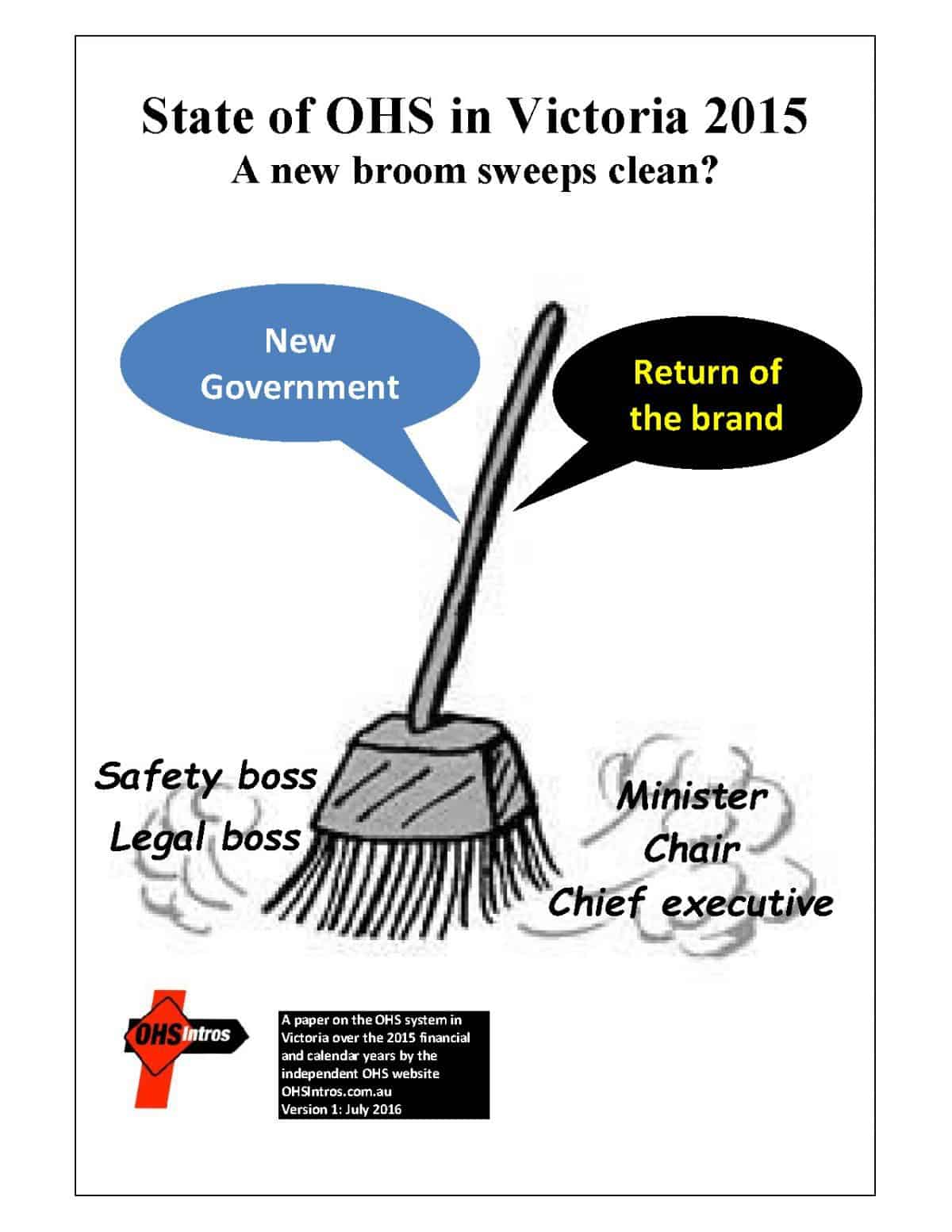 Independent analysis of WorkSafe Victoria – SafetyAtWorkBlog