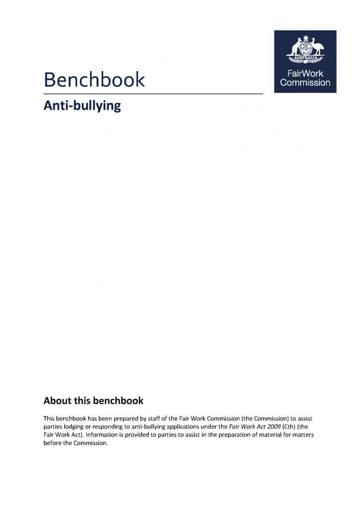 OHS needs a Benchbook too – SafetyAtWorkBlog